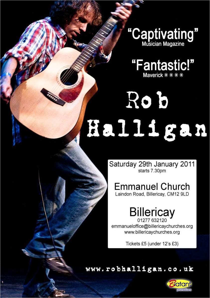 Live at Emmanuel: Rob Halligan – revPACman