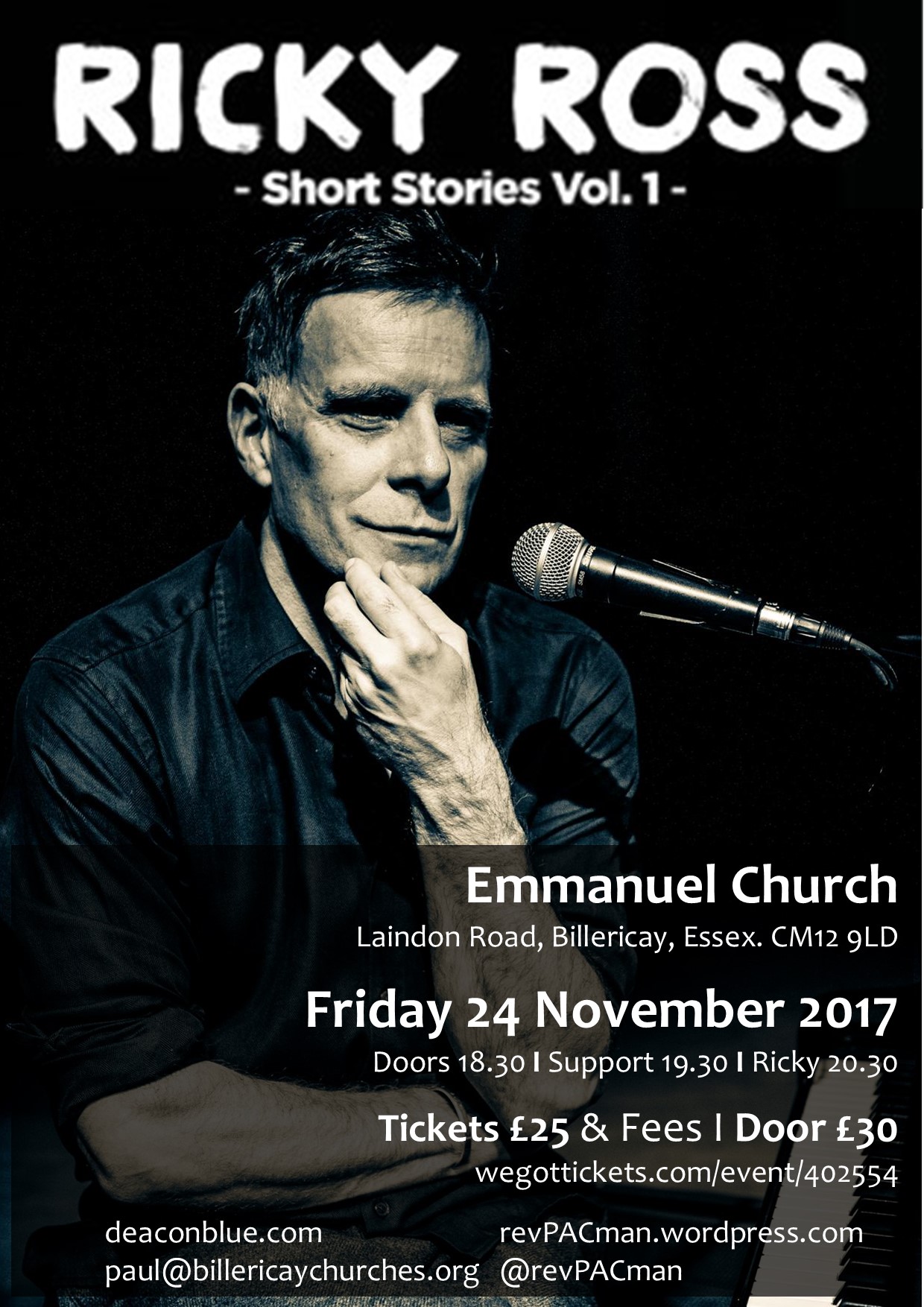 Live at Emmanuel: Ricky Ross (Short Stories Vol.1) – revPACman