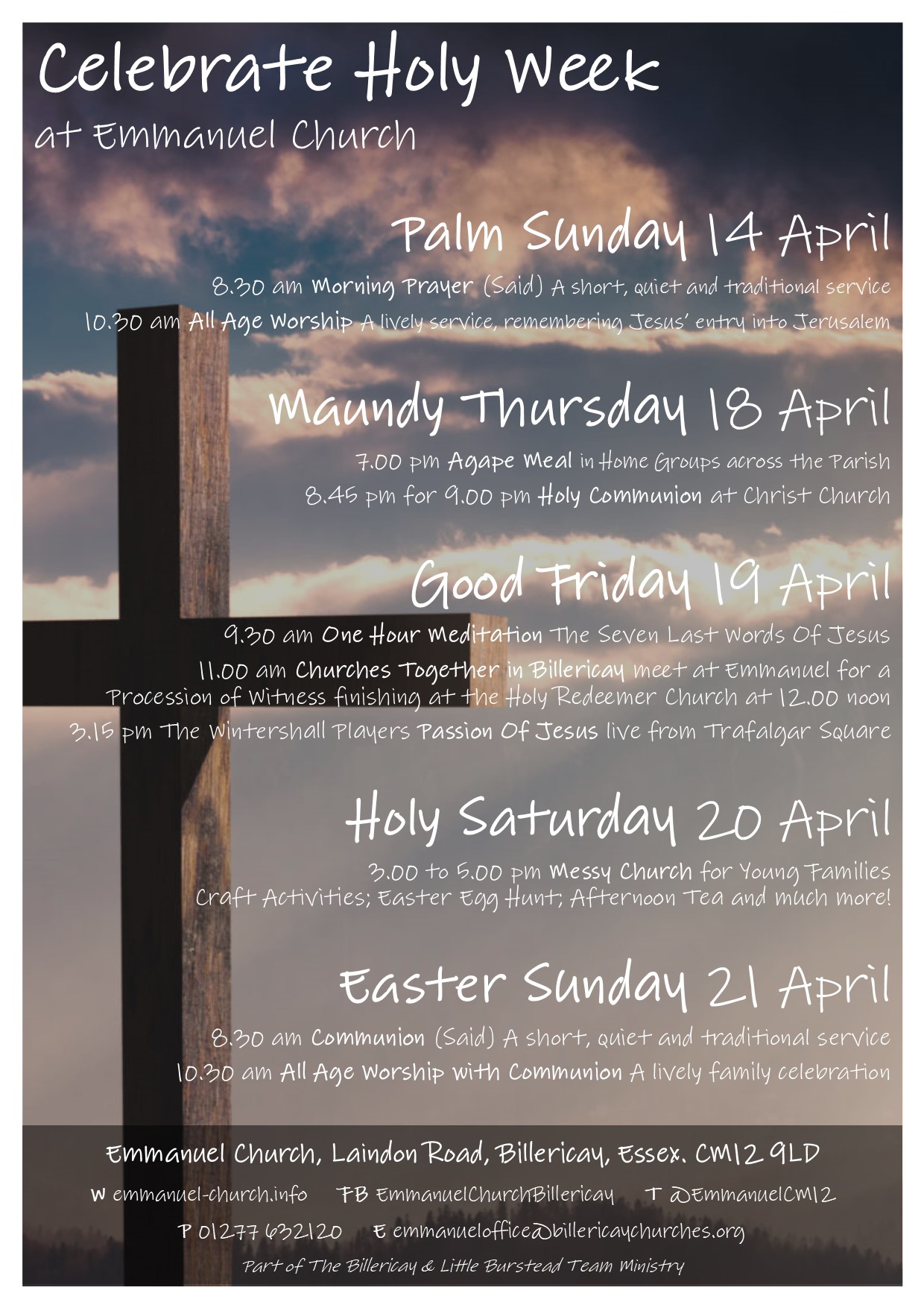 Celebrate Easter at Emmanuel Church – revPACman