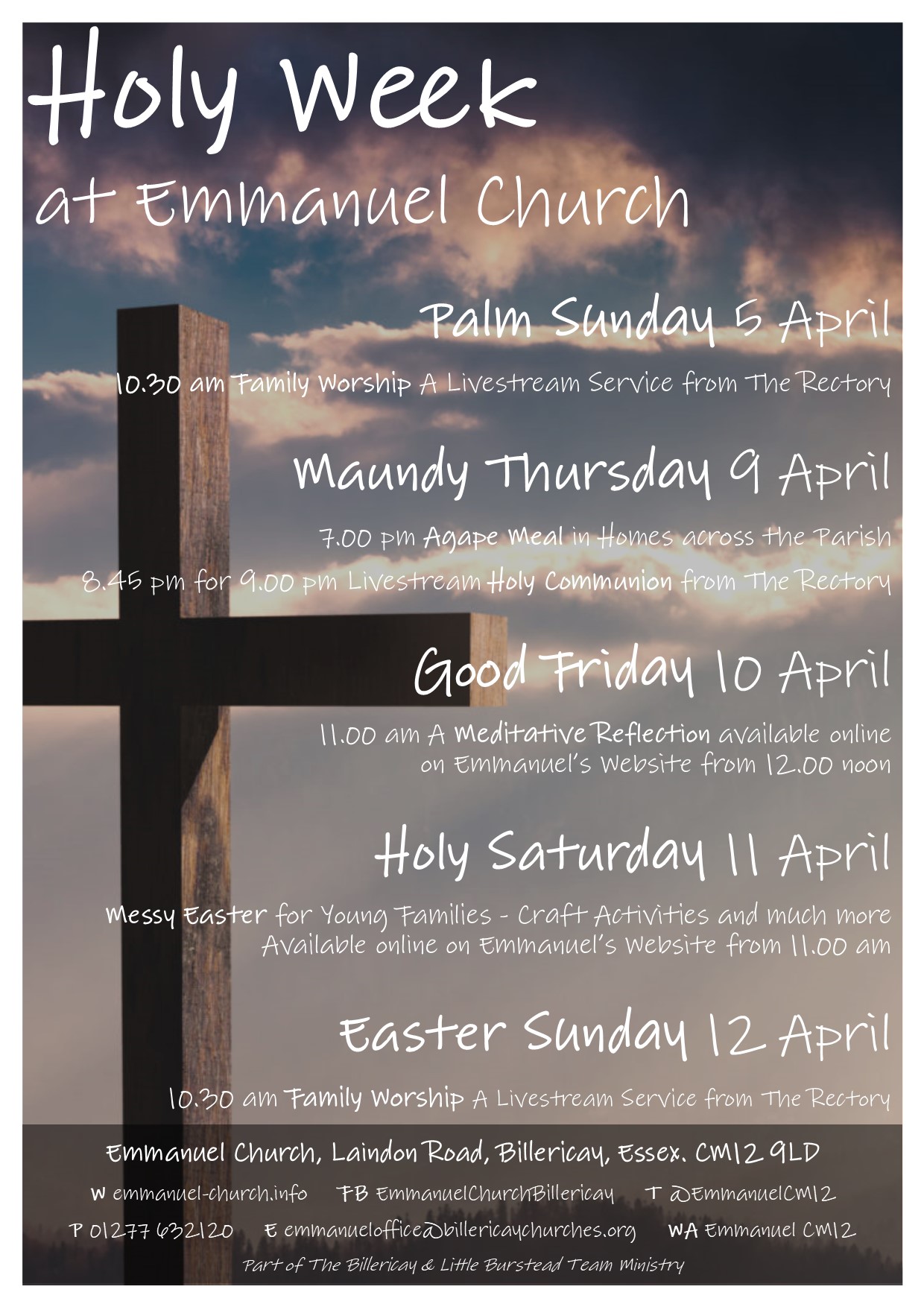 Holy Week Events 2020 – revPACman