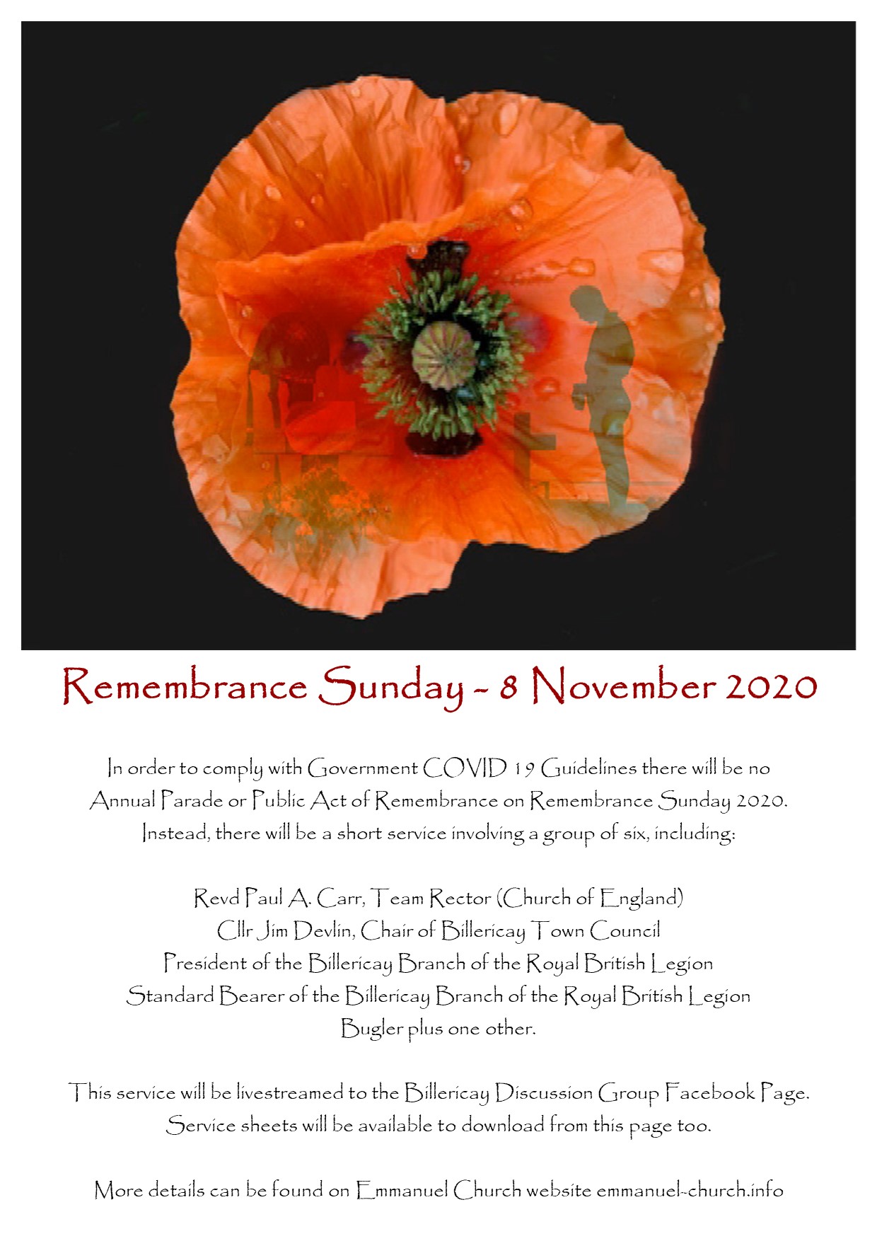 UPDATE: Remembrance Sunday 2020 – revPACman