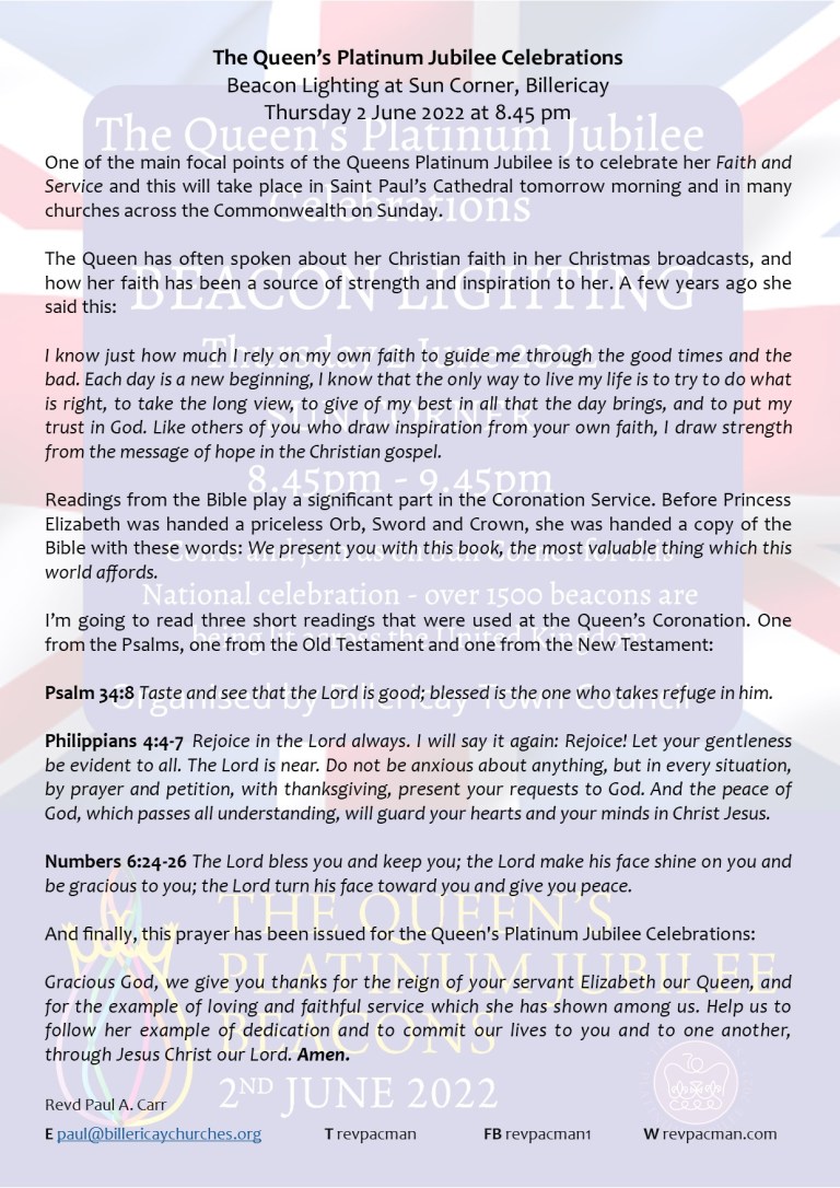 The Queen’s Platinum Jubilee 2022 – revPACman