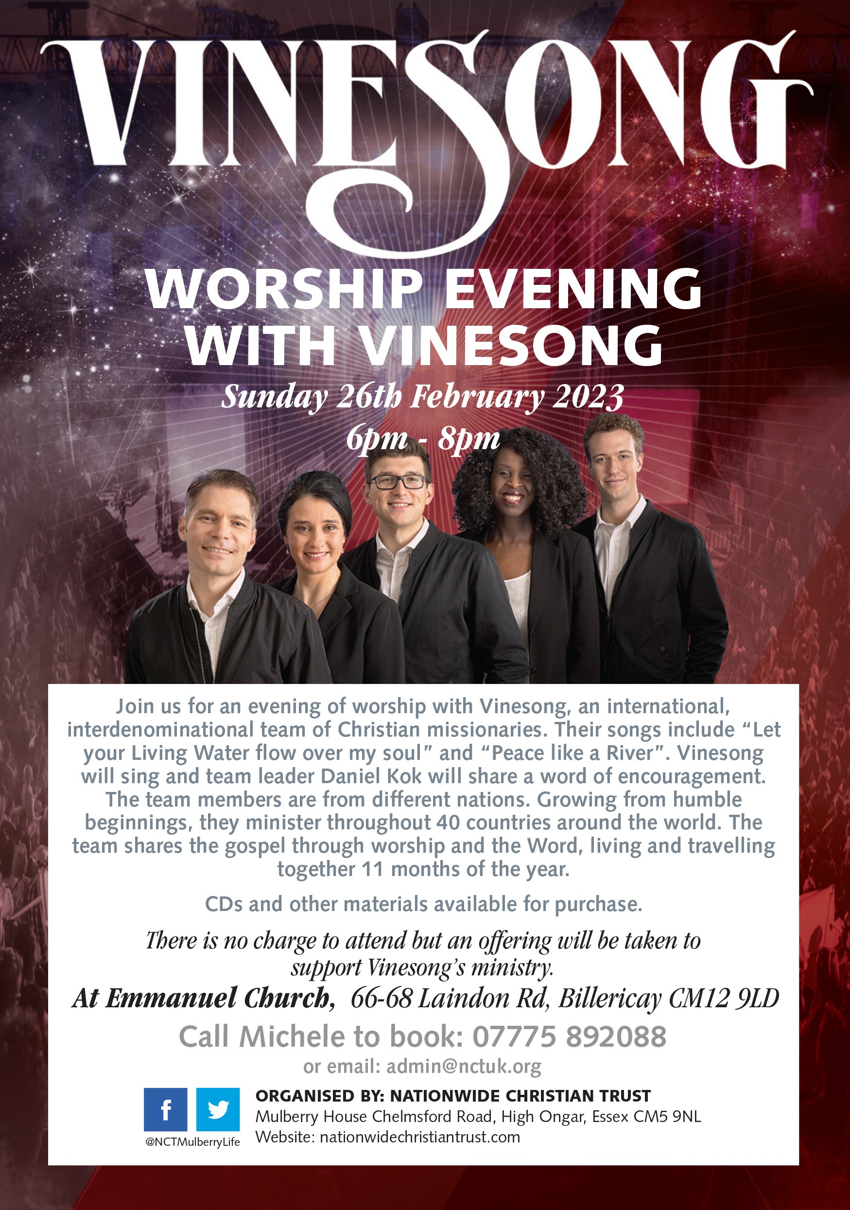 Live at Emmanuel: Vinesong – revPACman