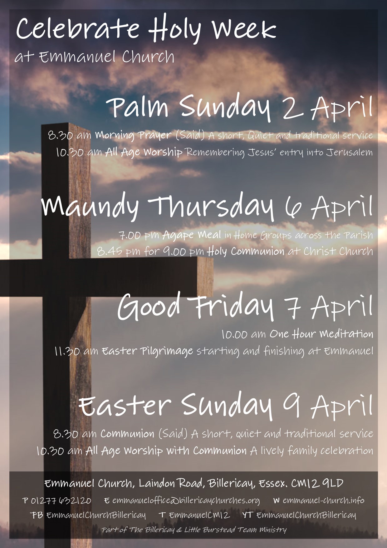Holy Week 2023 at Emmanuel – revPACman