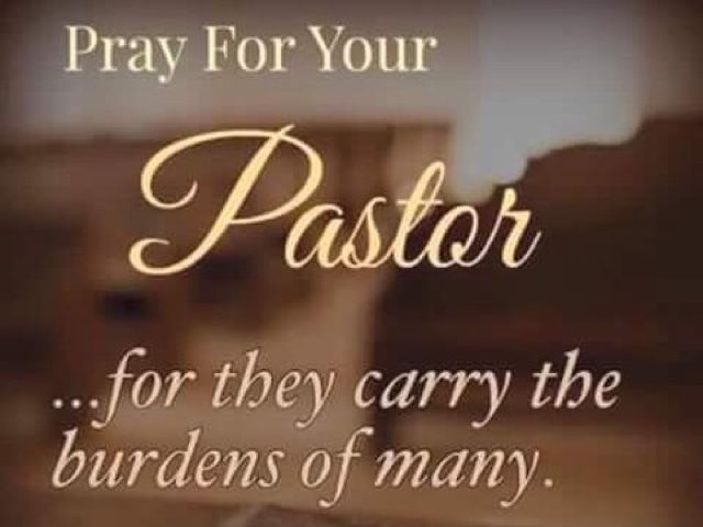 Praying For Pastors